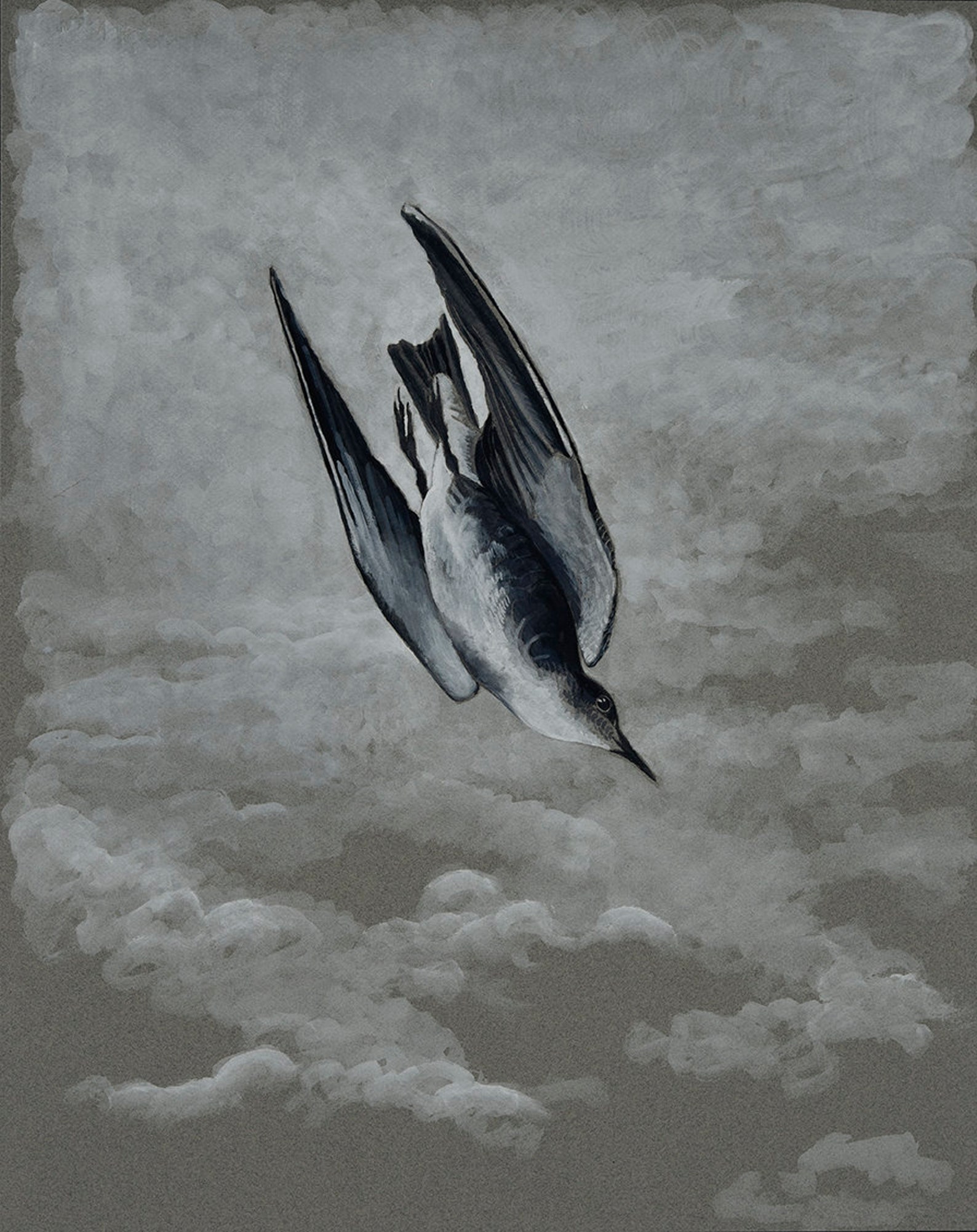 Diving Bird Painting, Printable Digital Download - Etsy