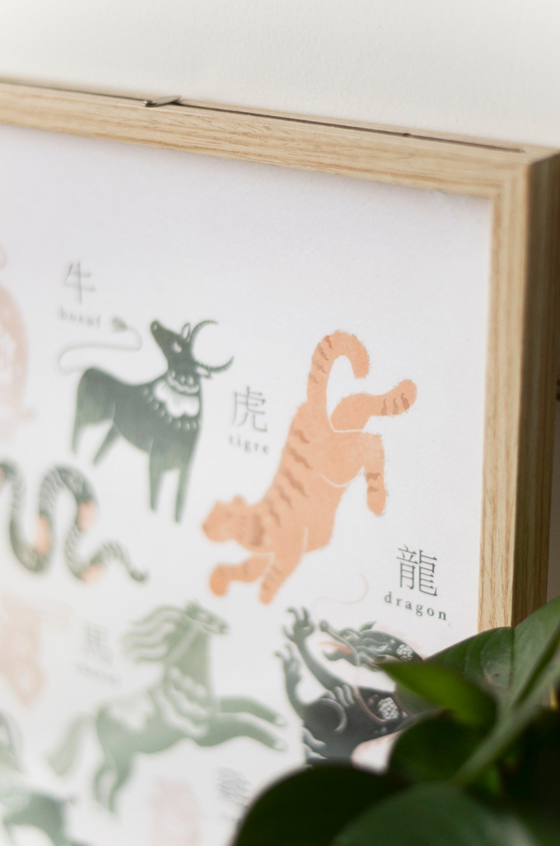 Poster A3 12 Chinese Zodiac Signs - Etsy