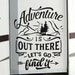 Camper Decal | Adventure is Out There Let's Go Find It | Trailer Decal ...