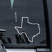 Car Magnet - Texas Flag Colored Map With a Cowboy Hat - MAGNET (5" * 5 ...
