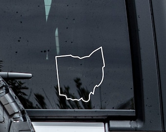 Made in Ohio Barcode Vinyl Decal Sticker - Etsy