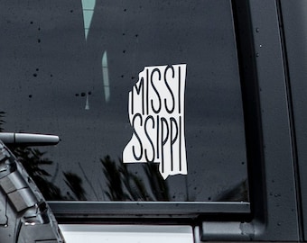 Mississippi State Decals - Etsy