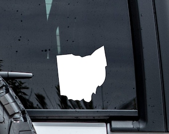 Ohio Sticker Ohio Decal Multiple Sizes Bumper Sticker Water Bottle ...