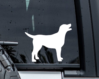 Labrador Dog Vinyl Decal - Etsy