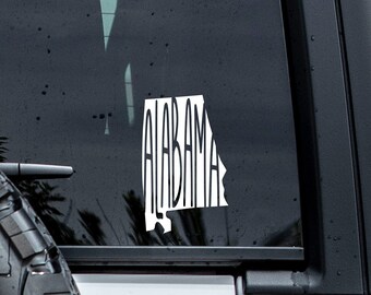 Alabama State Decal | Etsy