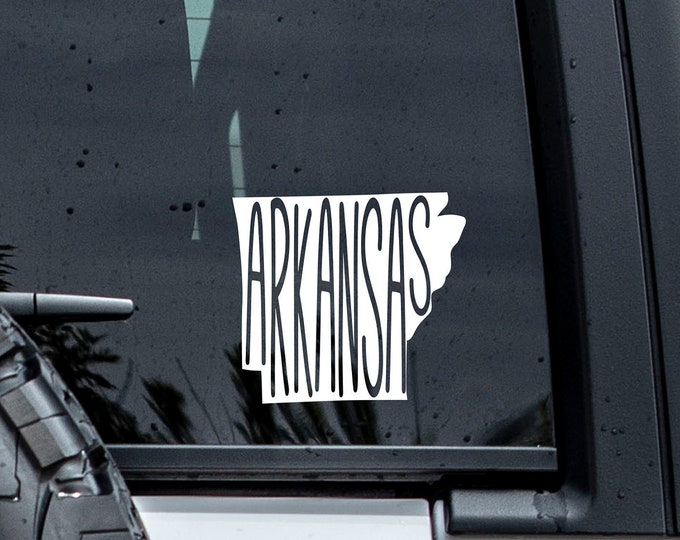 Personalized Arkansas License Plate Decals Stickers Version 1 Sheet of ...