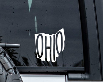 Made in Ohio Barcode Vinyl Decal Sticker - Etsy