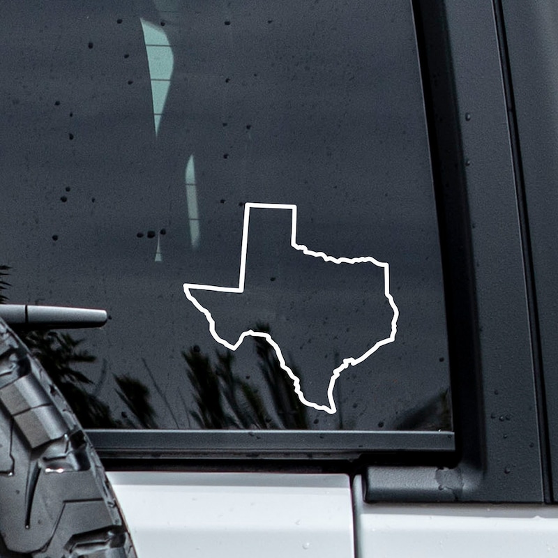 Texas Sticker - Etsy