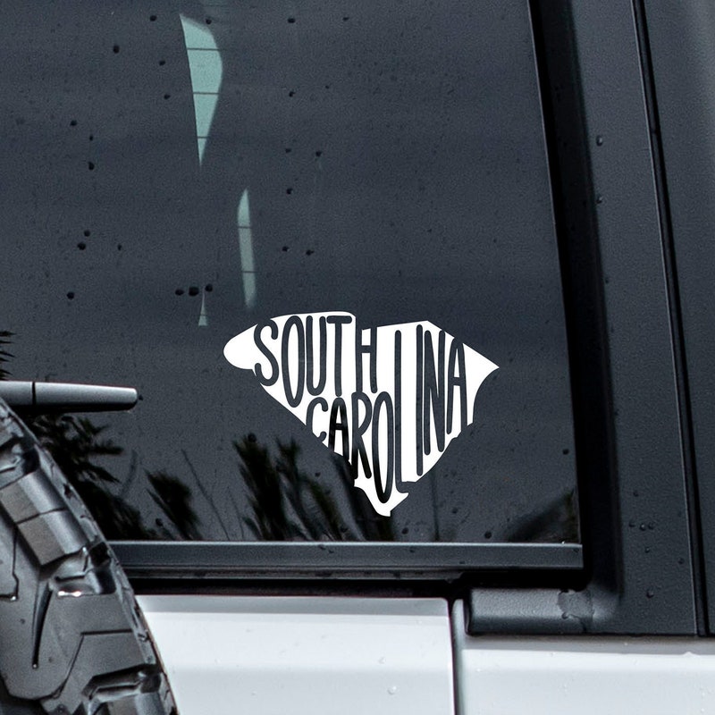 South Carolina Decal - Etsy