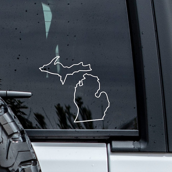 Michigan Car Decal - Etsy