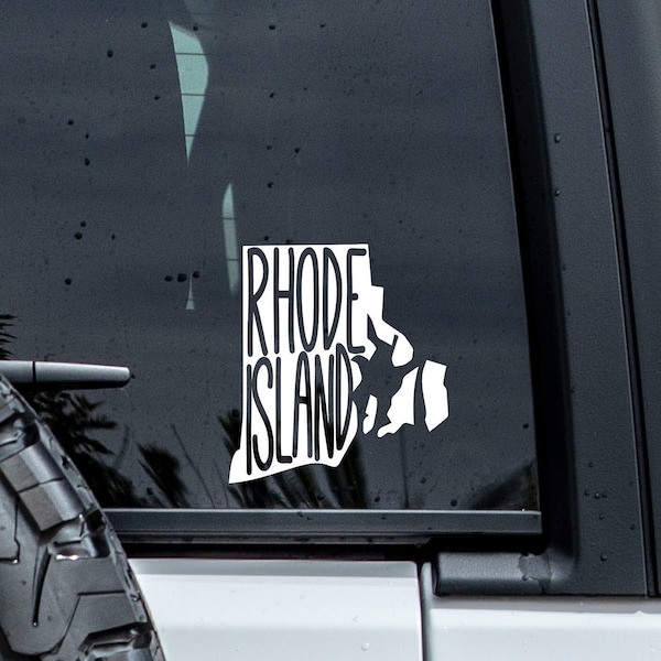 Rhode Island Car Decal - Etsy