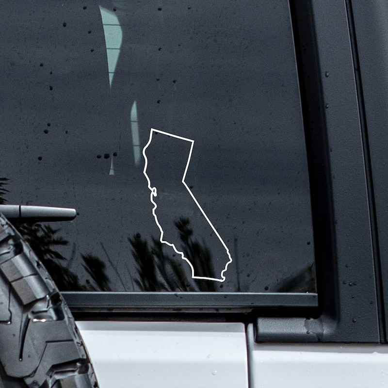 California Car Decal - Etsy