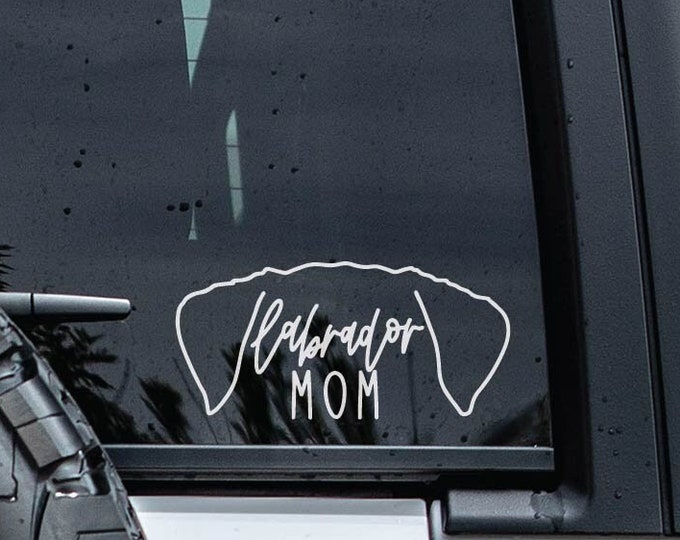 Floral Labrador Retriever Sticker Dog Sticker Lab Sticker - Etsy