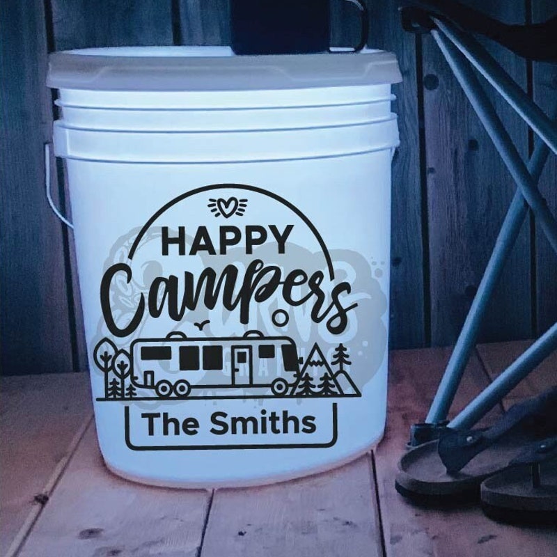 Happy Camper Decal - Etsy