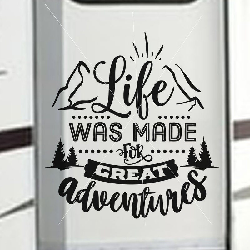 Life Vinyl Decal - Etsy