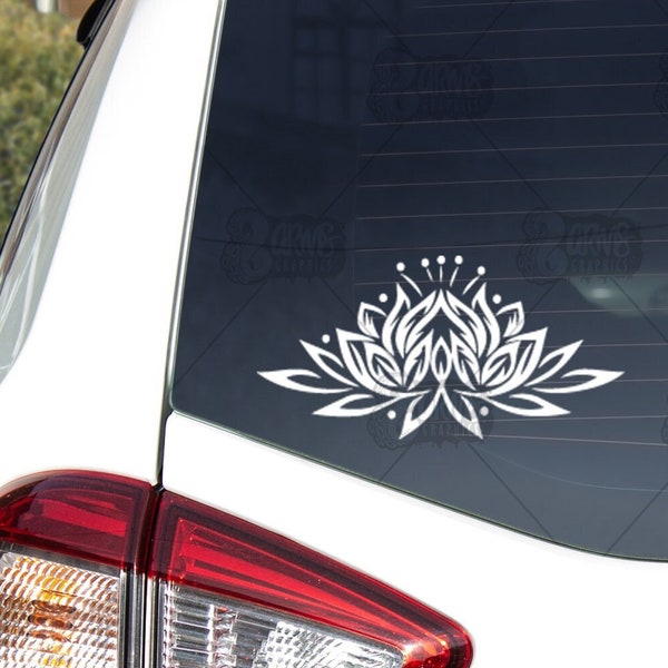 Lotus Decal - Etsy