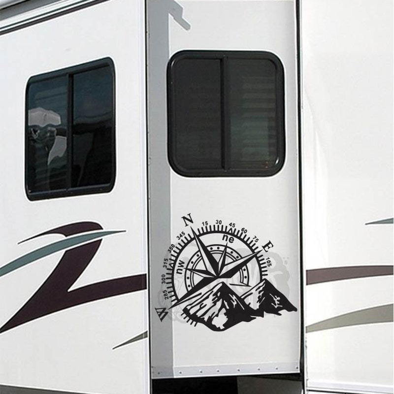 Compass Decal - Etsy
