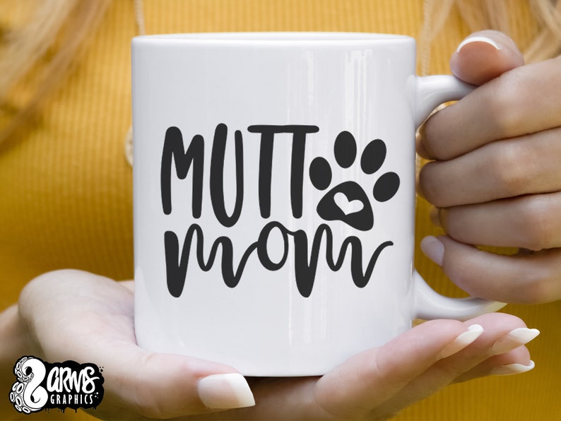 Mutt Mom Decal Dog Mom Car Decal Vinyl Car Decal L Tumbler - Etsy