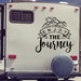 Enjoy the Journey Vinyl Decal Large Camping Decal RV Decal Outdoor ...
