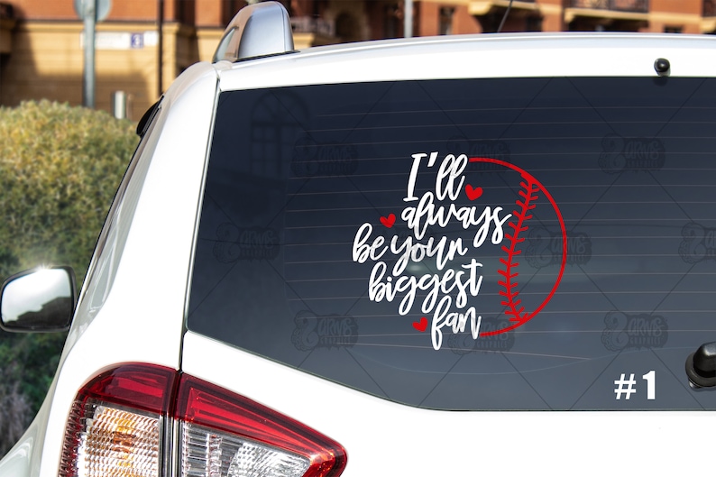 Baseball Mom Car Decal | Baseball Decal | Window Sticker | Sports Vinyl ...