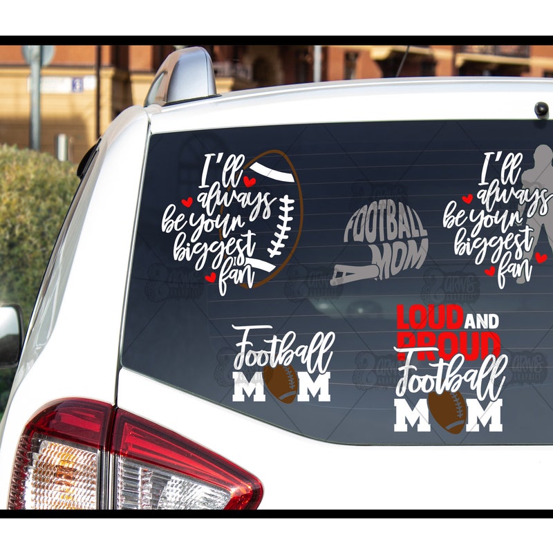 Football Decal - Etsy