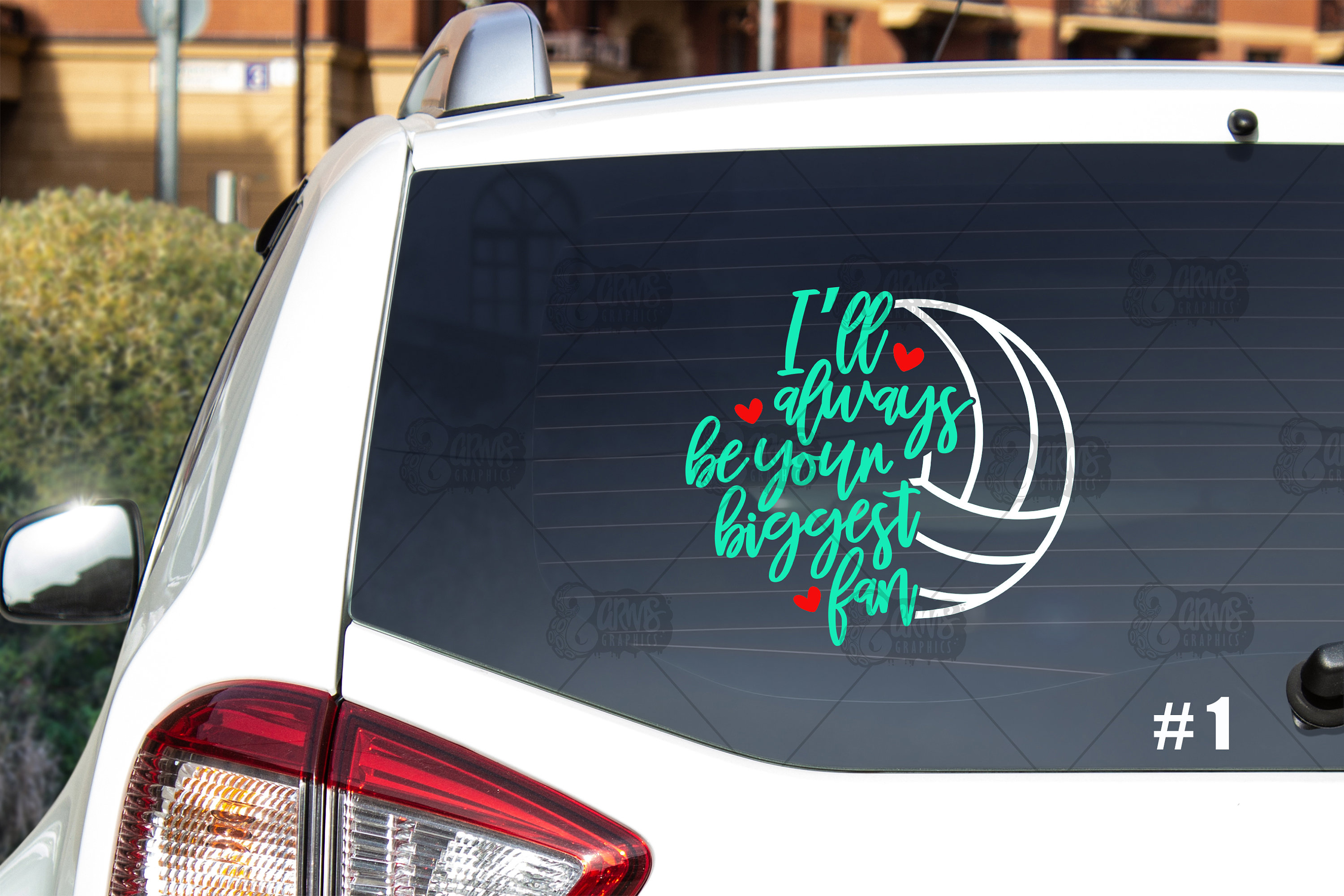Volleyball Mom Car Decal | Volleyball Decal | Window Sticker | Sports ...