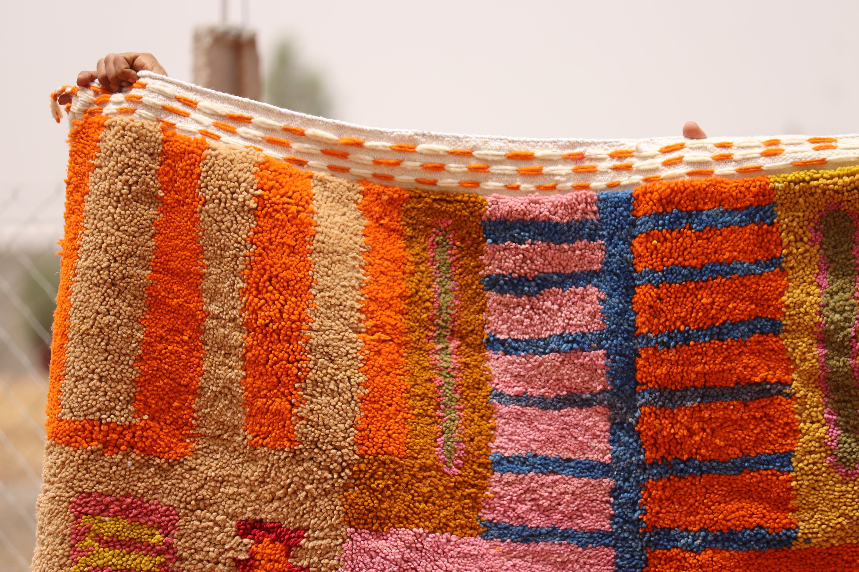 Abstract Colorful Moroccan Rug Custom Fabulous Moroccan Rug - Etsy