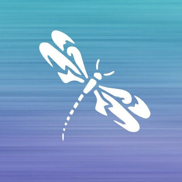 Dragonfly Car Decal - Etsy