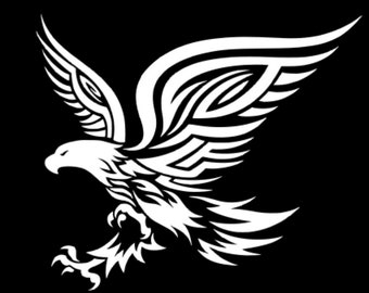 Eagle decal | Etsy