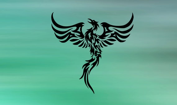 Phoenix Phoenix Decal Phoenix Sticker Car Decal Car - Etsy