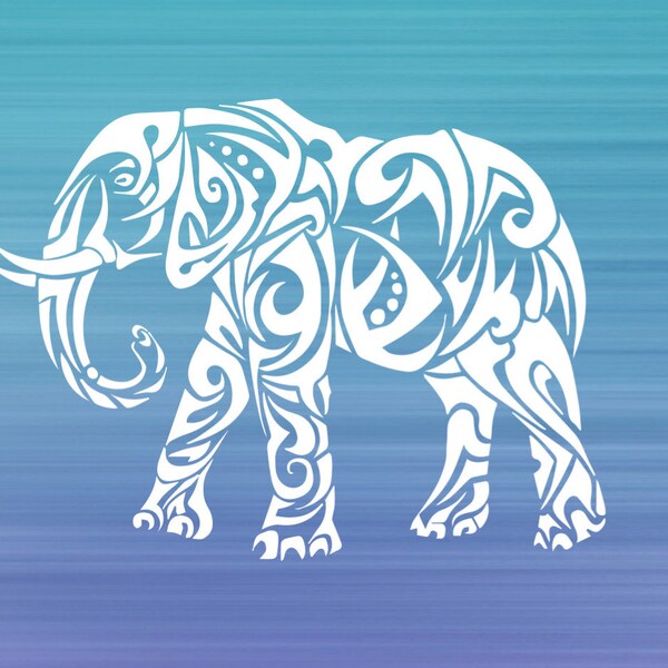 Elephant Decal - Etsy