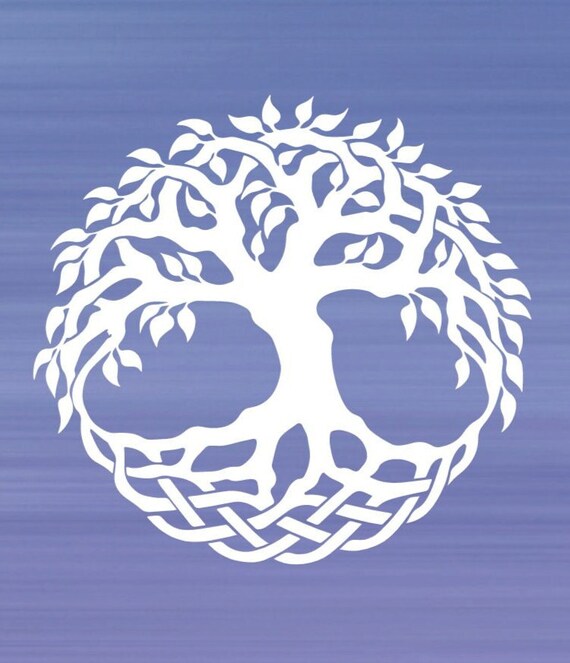 car decor Tree Car decal car accessories celtic tree window sticker ...