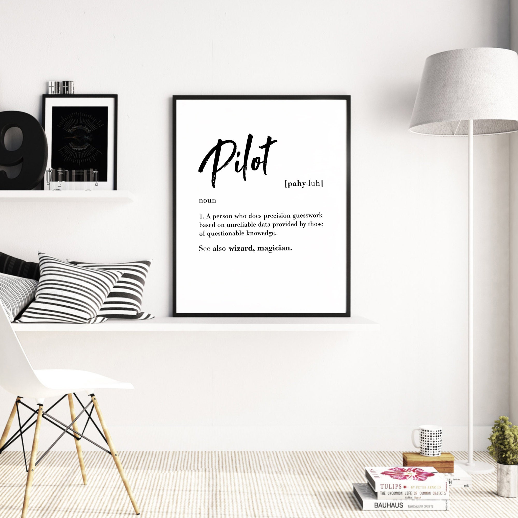 Funny Pilot Definition Printable Dictionary Definition Print - Etsy