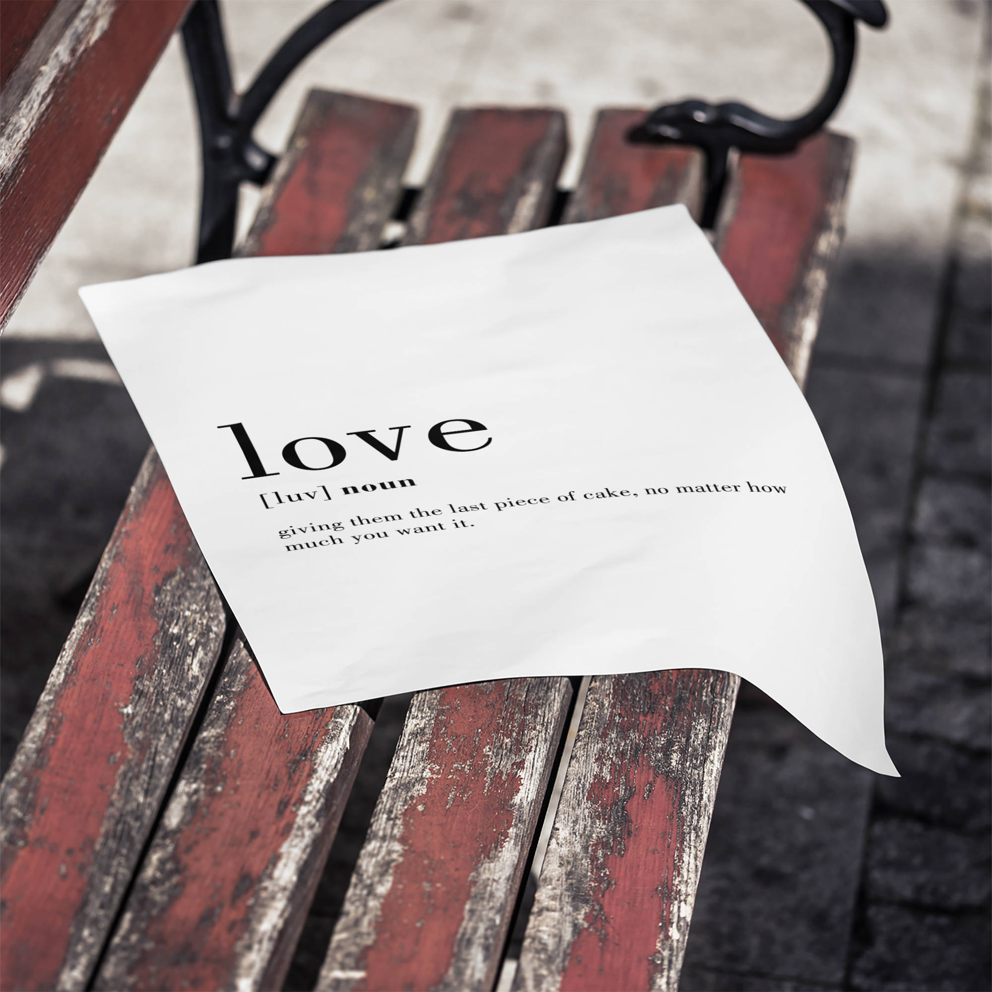 Love Definition Print Funny Love Definition Love Wall Art | Etsy