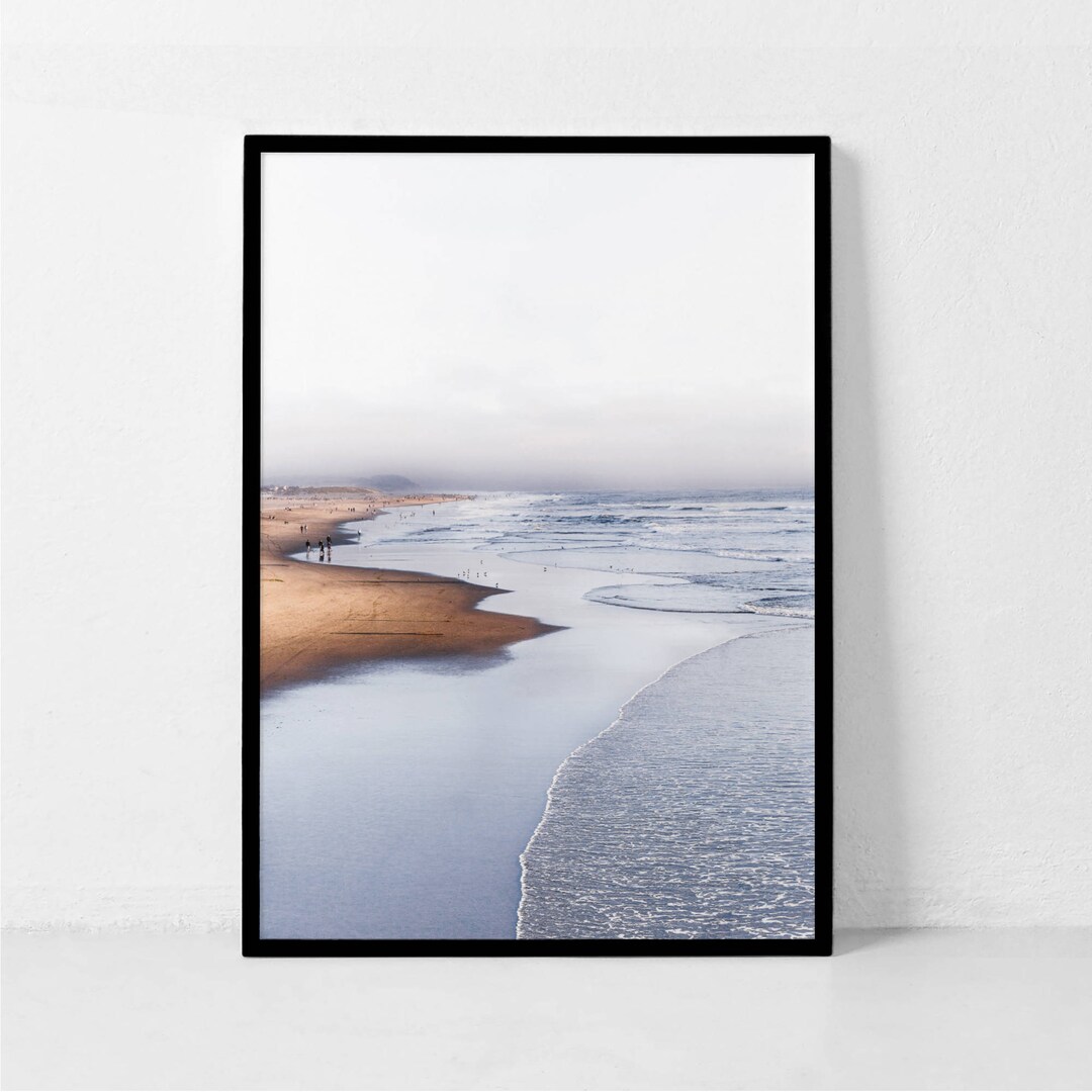 Beach Print, Seascape Print, Ocean Print, Coastal Print, Minimalist ...