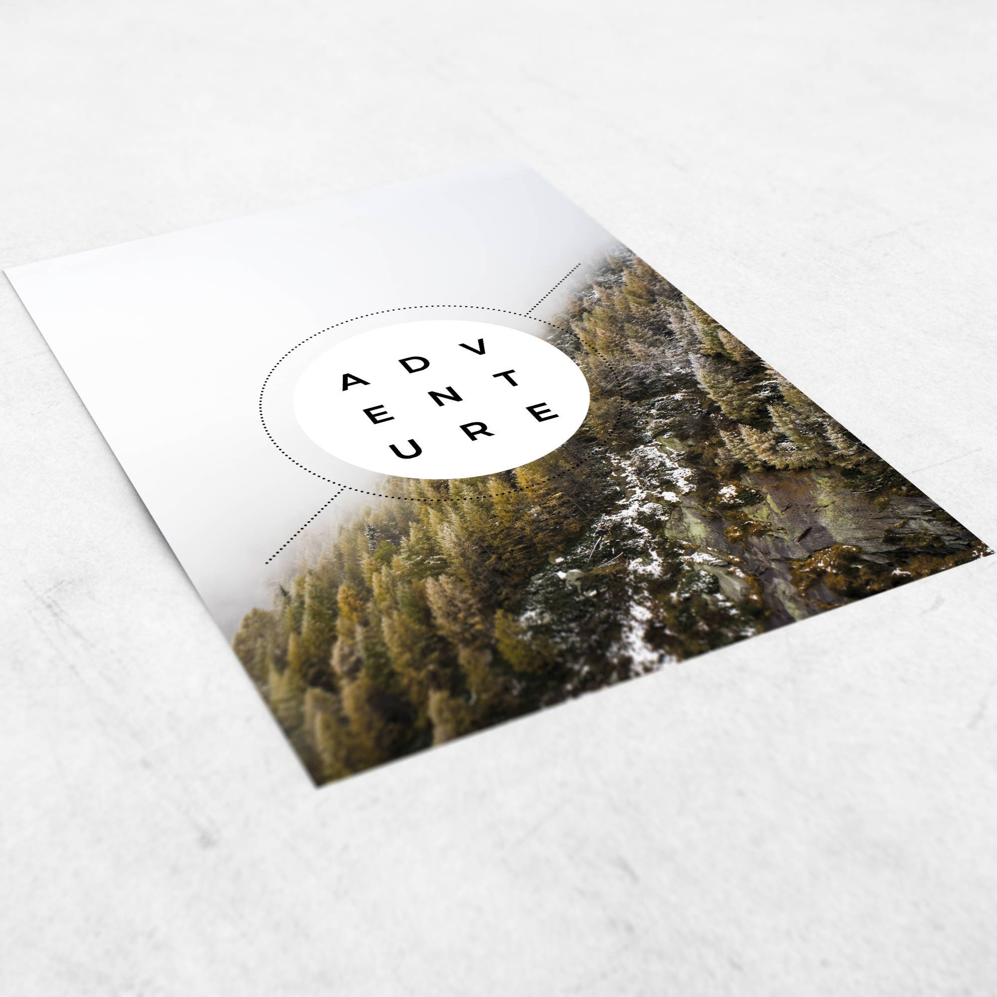 Adventure Prints Wanderlust Print Forest Photography Forest | Etsy