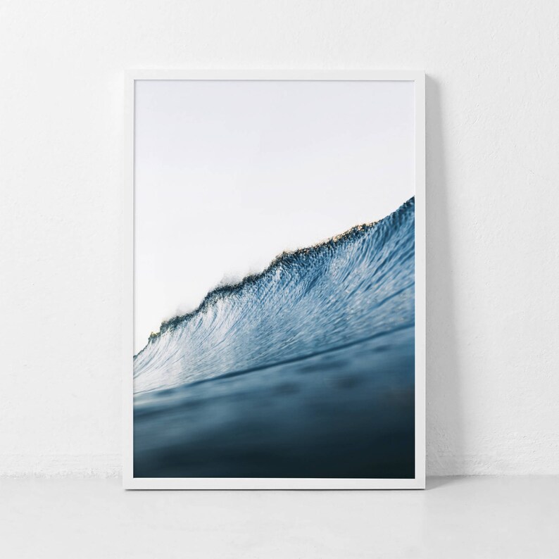 Ocean Waves Print Ocean Print Water Print Sea Wall Art - Etsy
