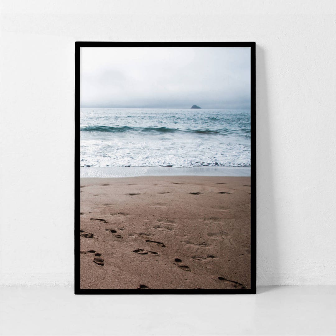 Ocean Print, Seascape Print, Beach Print, Coastal Print, Blue Water ...