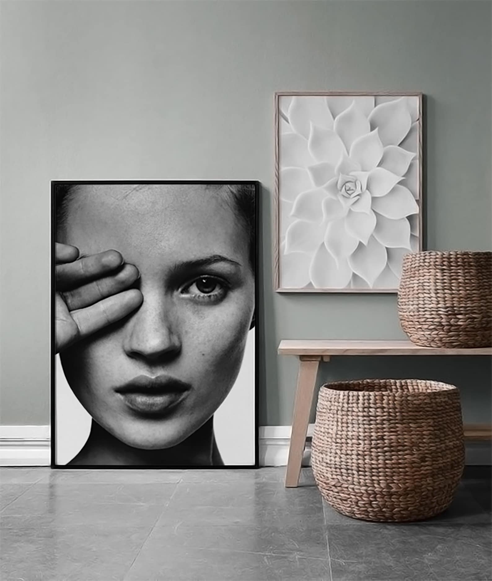 Kate Moss Print Kate Moss Poster Fashion Print Life is Joke | Etsy