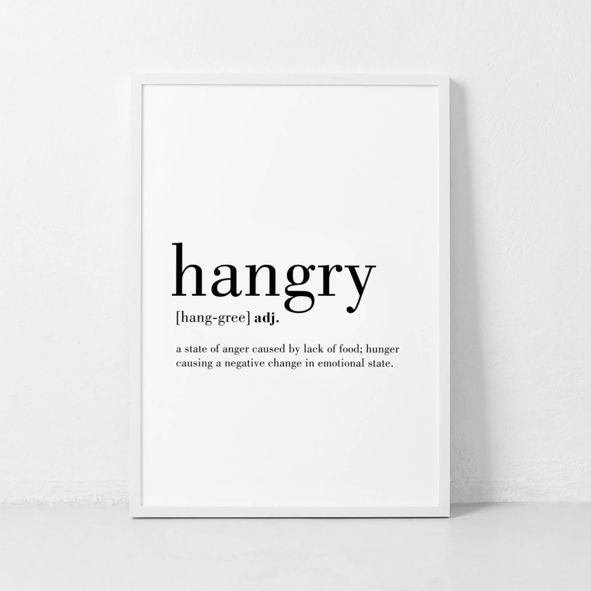Hangry Definition