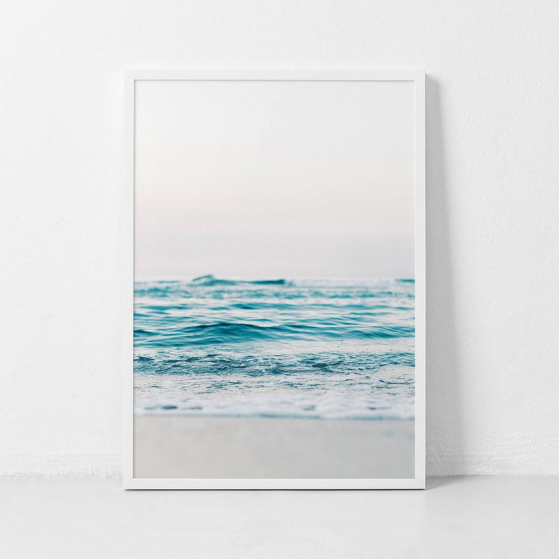 Ocean Waves Print Ocean Poster Ocean Photography Ocean | Etsy