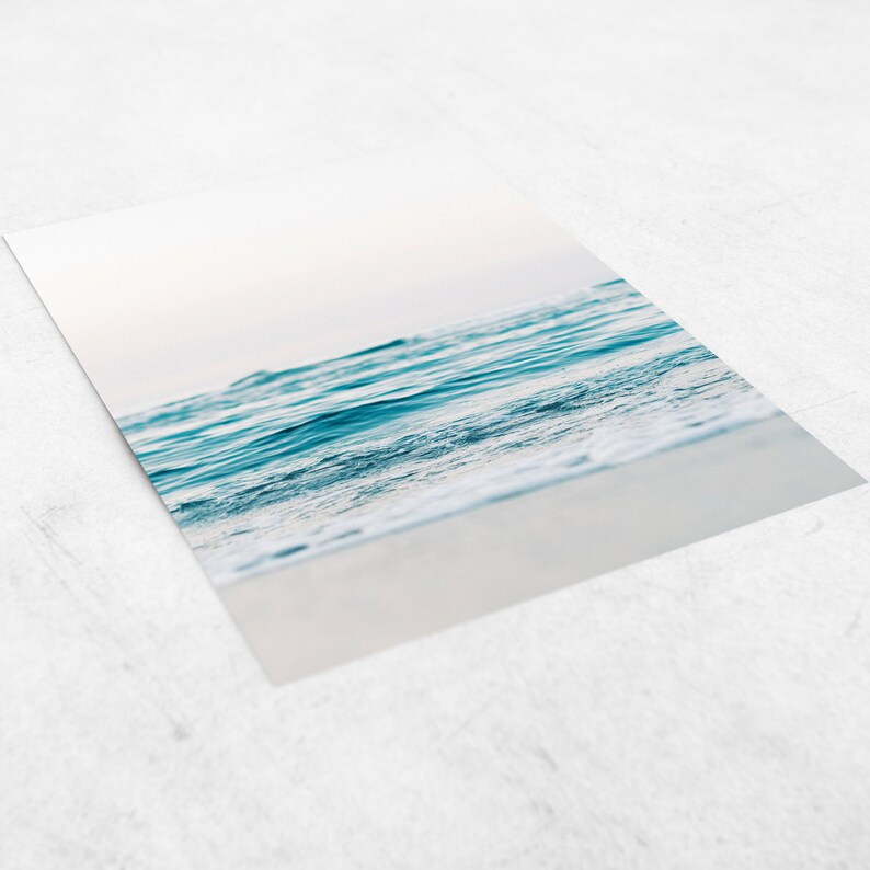 Ocean Waves Print Ocean Poster Ocean Photography Ocean | Etsy