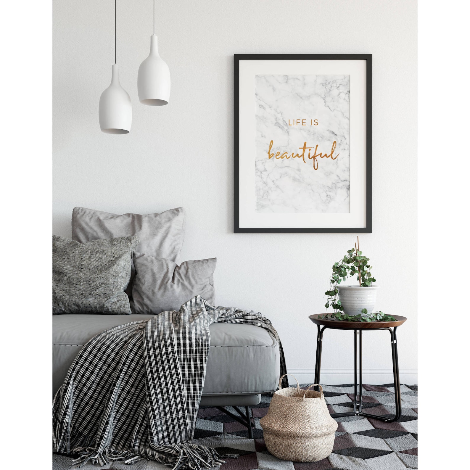 Life is Beautiful Poster, Life is Beautiful, Life is Beautiful Print ...