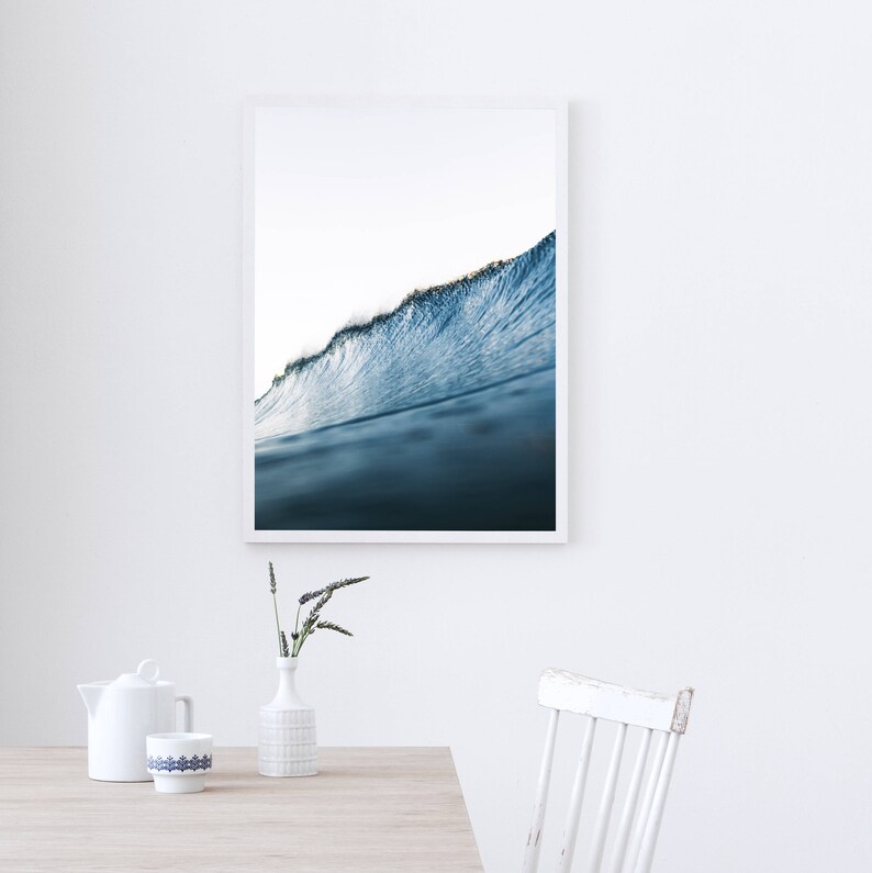 Ocean Waves Print Ocean Print Water Print Sea Wall Art - Etsy