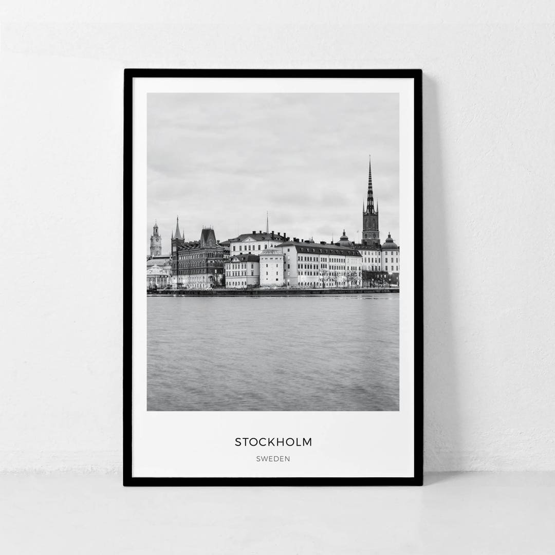 Stockholm Print, Sweden Prints, Stockholm Photography, Swedish Art ...