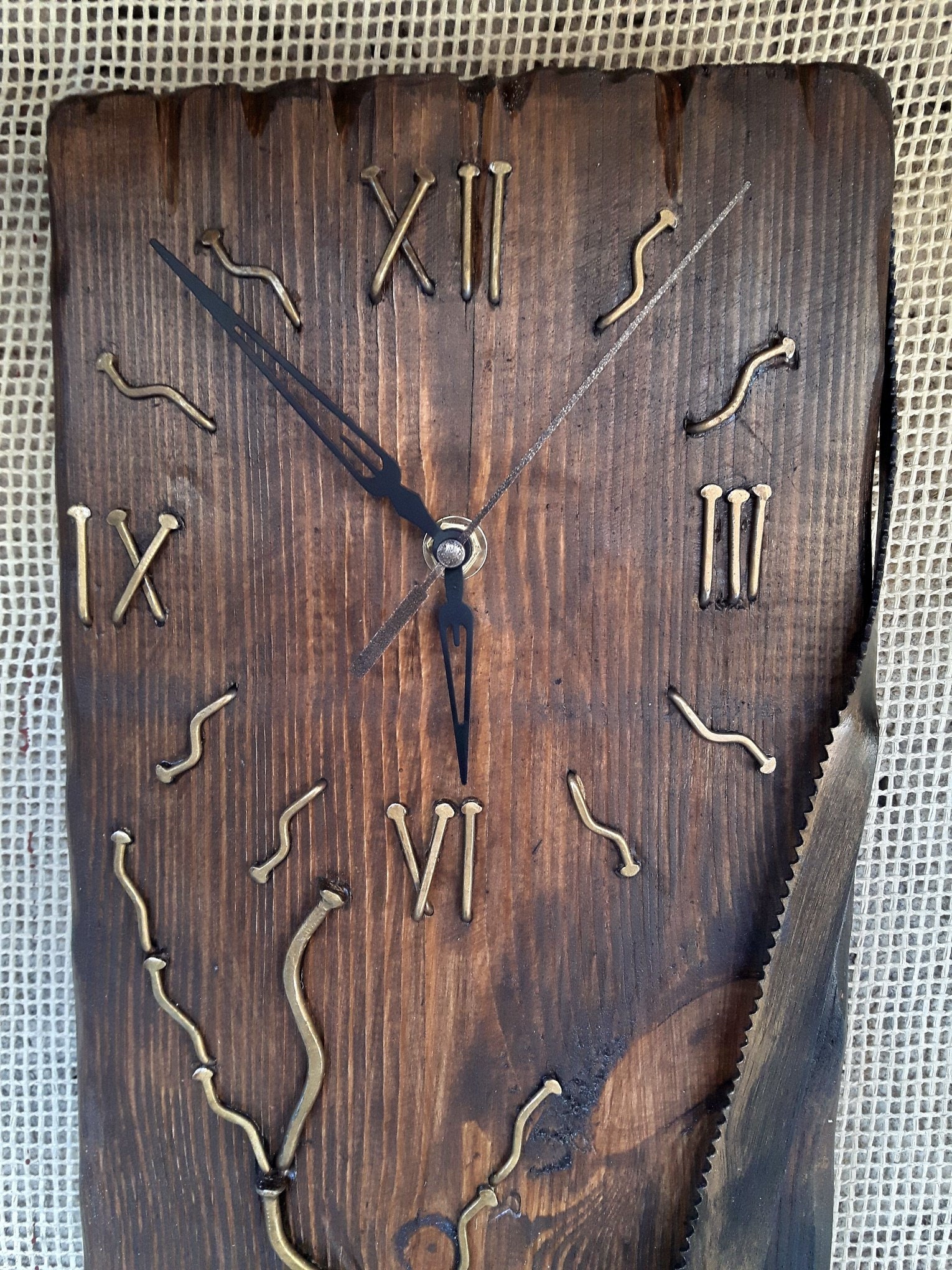 Handmade Wall Clock Custom Wall Clock Large Wall Clock - Etsy