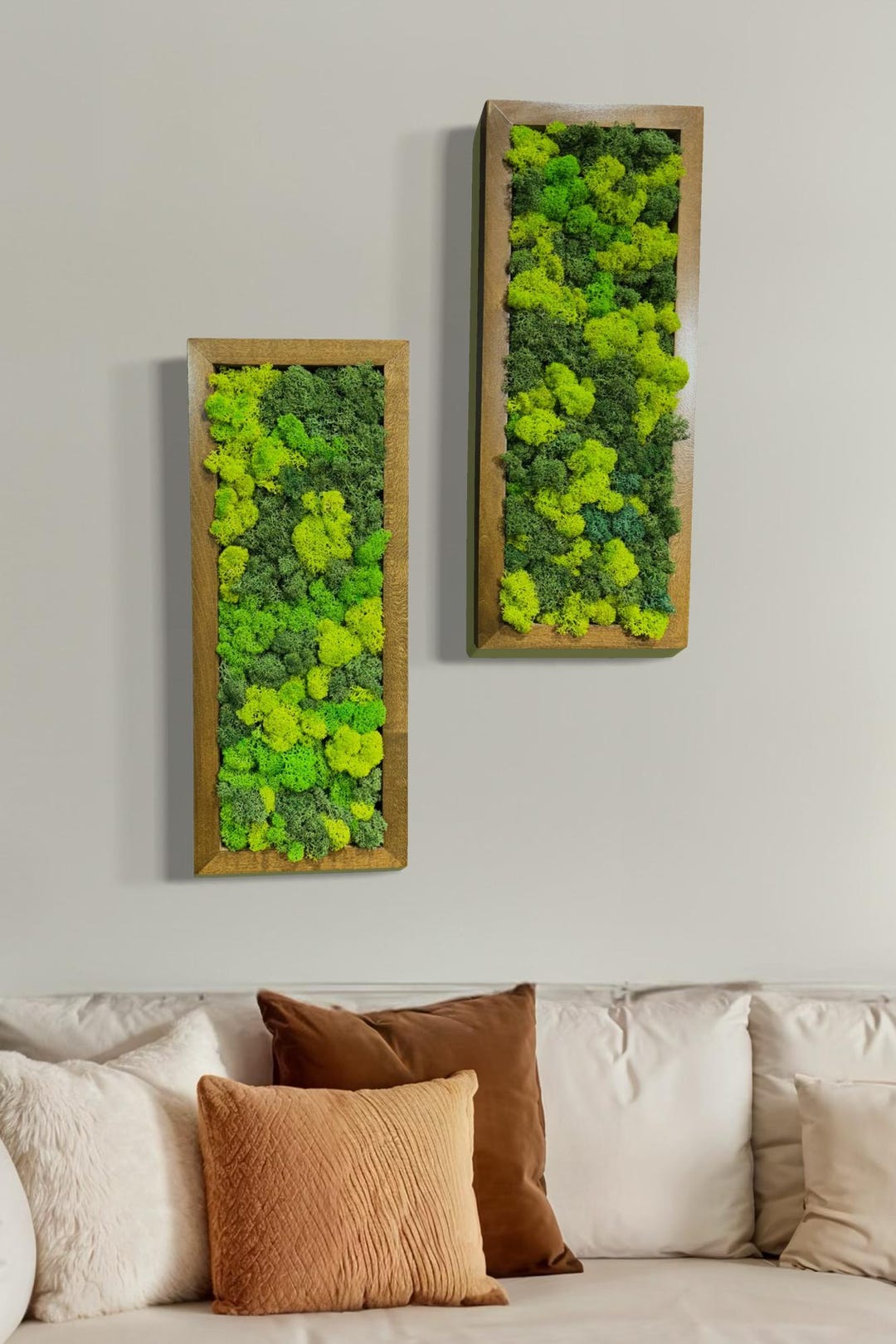 Wooden Moss Panel. Moss Wall Panels. Moss Wall Art. Living Moss Wall. Preserved Moss Wall ...