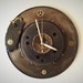 Upcycled Mercedes Benz Brake Disc Clock. Industrial Design Clock. Urban ...
