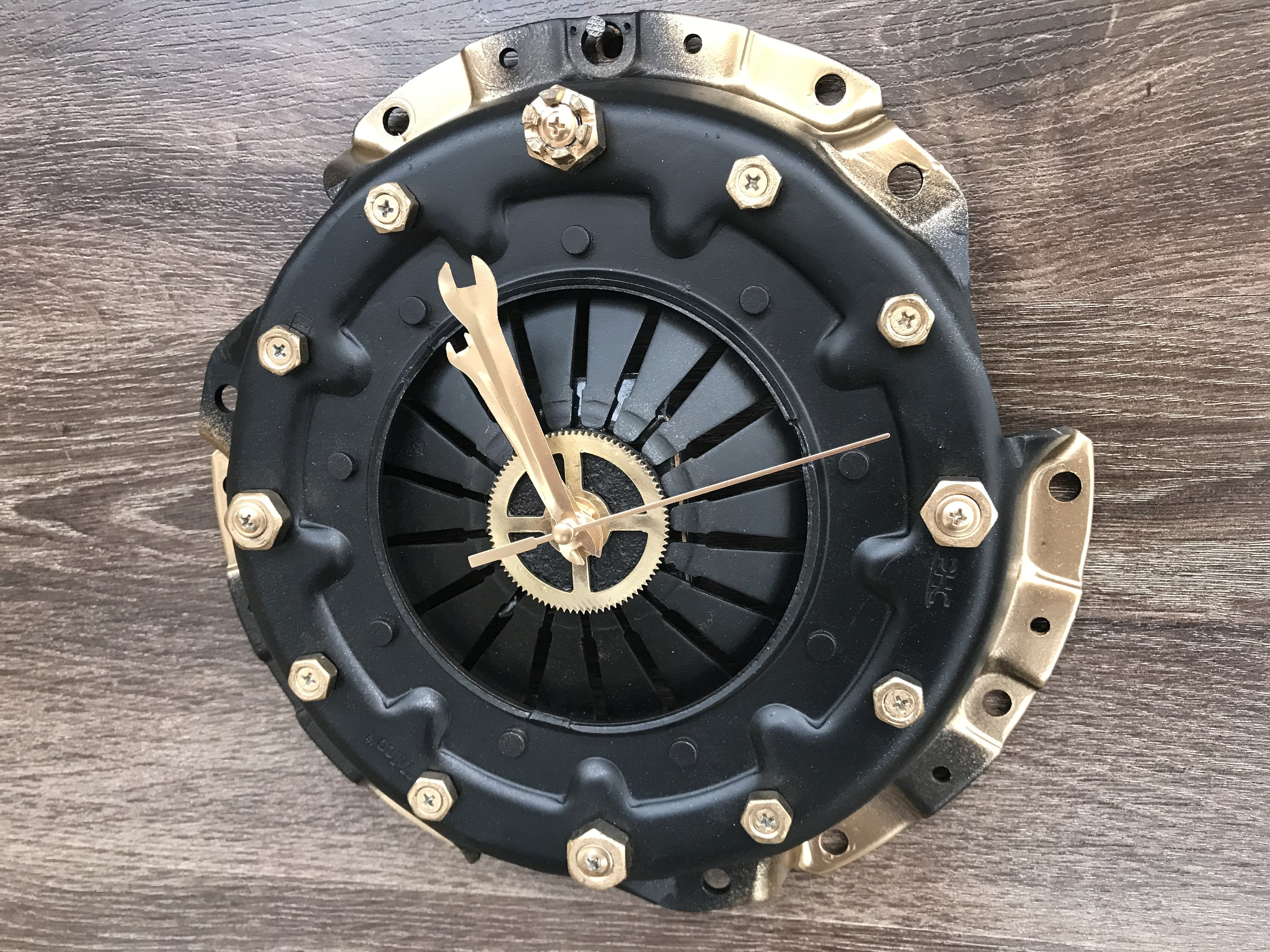 Recycled Wall Clock From Car Parts, Modern Wall Clocks, Personalized ...