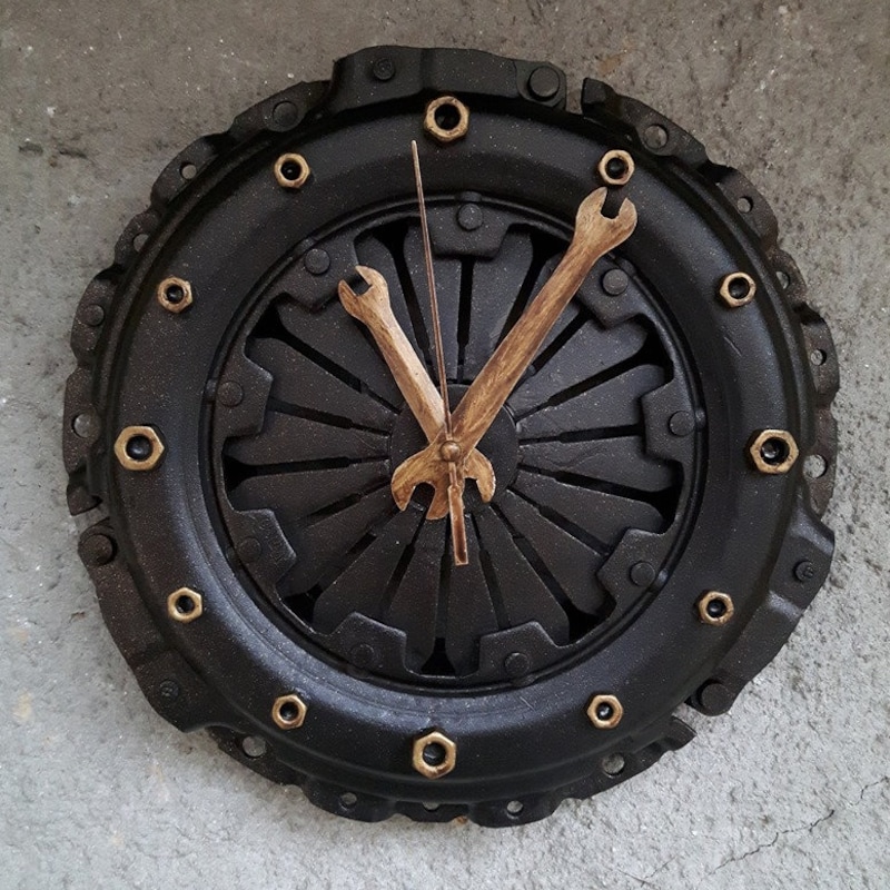 Plate Wall Clock - Etsy